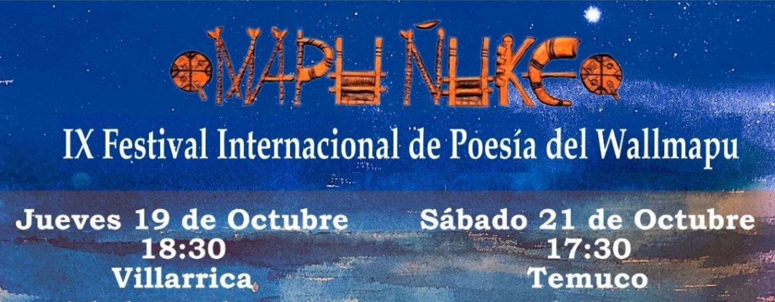 Festival Internacional de Poesía del Wallmapu regresa de forma presencial